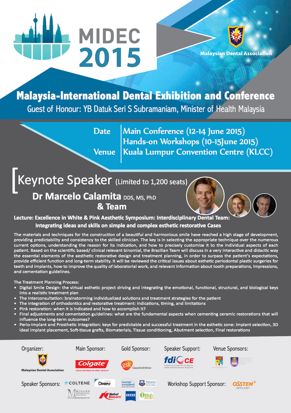MIDEC 2015 - Malaysia-International Dental Exhibition & Conference ...