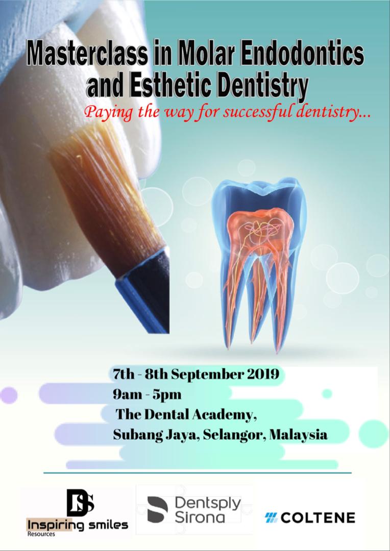 Masterclass in Molar Endodontics & Esthetic Dentistry | Dental Clinics, Dentists, Klinik Gigi ...