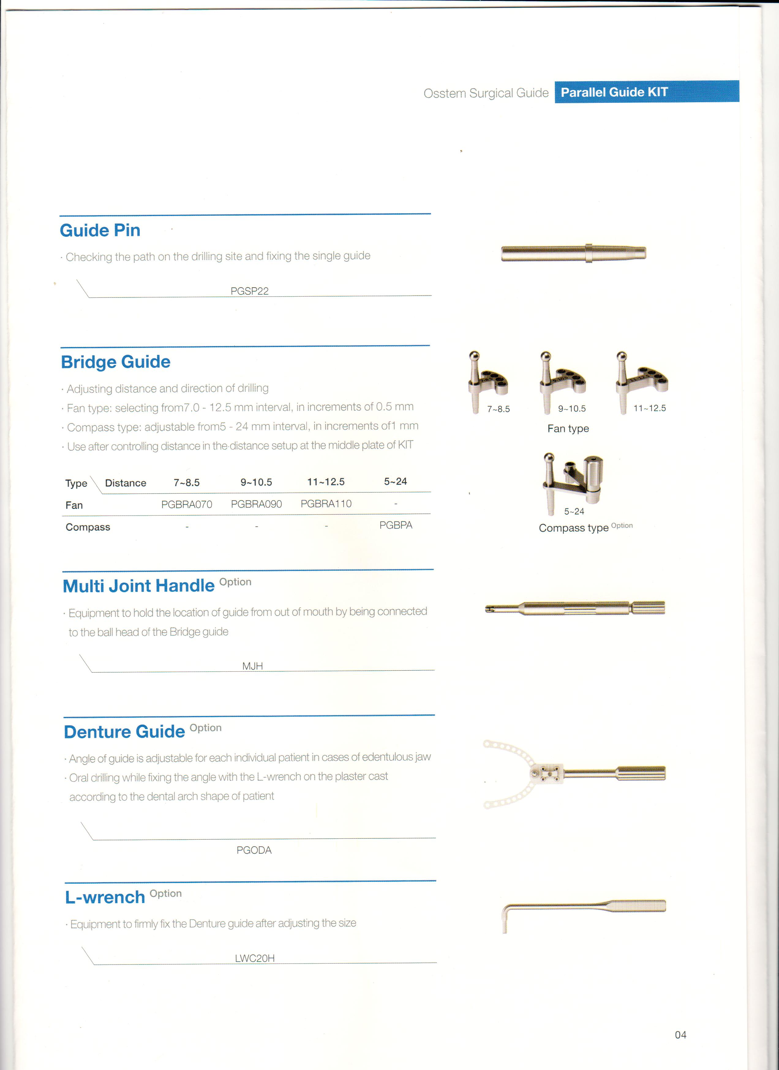 Osstem Korea Parallel Guide Kit Brochure | Dental Clinics, Dentists ...